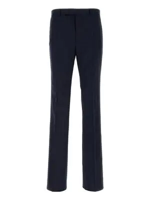 Givenchy Embroidered Wool Pants - Multicolor