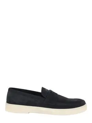 Prada Calf Leather Loafers - Blue