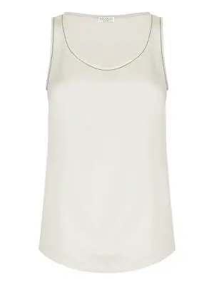 Brunello Cucinelli Sleeveless Top - Multicolor