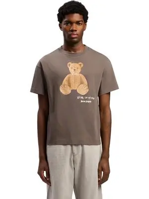 Palm Angels Bear In Mind T-shirt - Gray