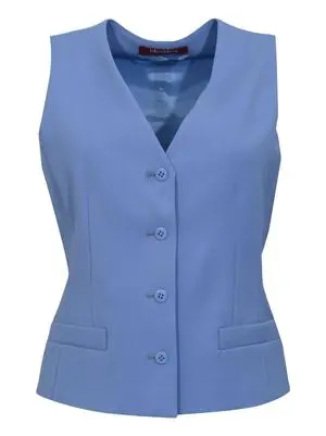 Max Mara Waistcoat - Blue