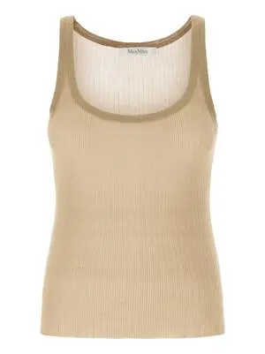 Max Mara Ribbed Tank Top - Multicolor