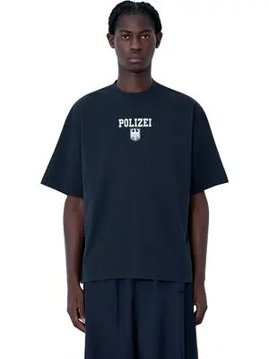 Vetements Polizei T-shirt - Black