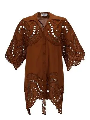 Charo Ruiz Ibiza Blusa Tao - Brown