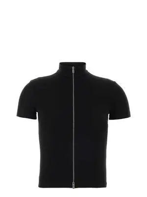 Alexander Wang Stretch Viscose Top - Black