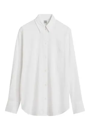 TOTEME Linen And Cotton Blend Shirt - Multicolor