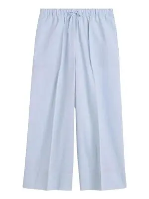 TOTEME TOTEME Linen And Cotton Blend Trousers Multicolor