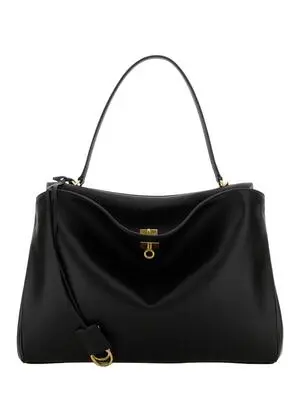 Balenciaga Rodeo Leather Handbag - Black