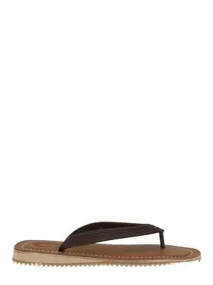 Miu Miu Flat Sandals - Brown