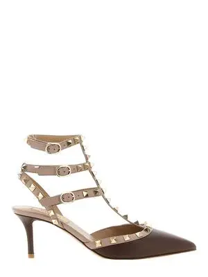 Valentino Garavani Rockstud Nappa Pumps - Multicolor