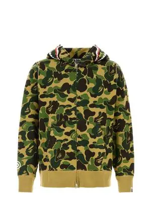 A BATHING APE Abc Camo 2nd Shark Sweatshirt - Multicolor