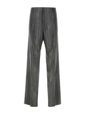 Versace Printed Wool Pants - Multicolor