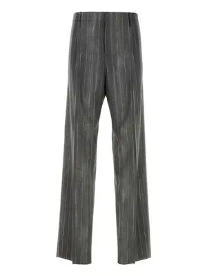 Versace Printed Wool Pants - Multicolor