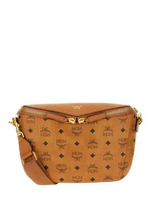 Mcm Monogram Crossbody Bag - Multicolor
