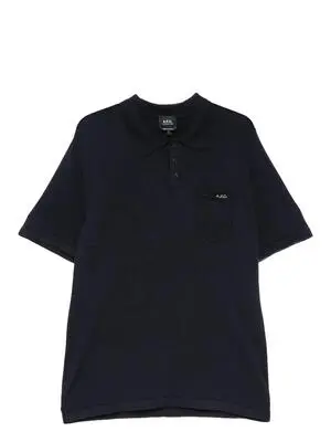 A.p.c. Polo Shirts - Blue