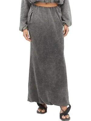 DIESEL® O-tulip Maxi Skirt - Gray