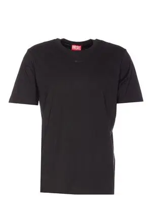 DIESEL® T-adjust-v6 Mini Logo T-shirt - Black