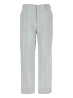 Chloé CHLOE Linen Blend Pants Gray