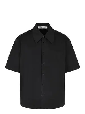Séfr Waylon' Cotton Shirt - Black