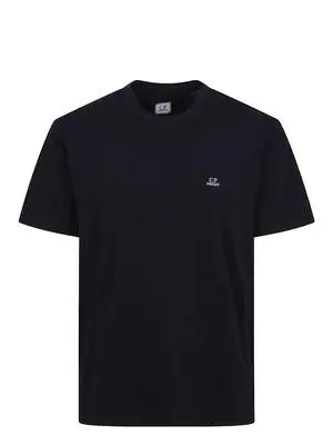 C.P. COMPANY Logo Cotton T-shirt - Multicolor