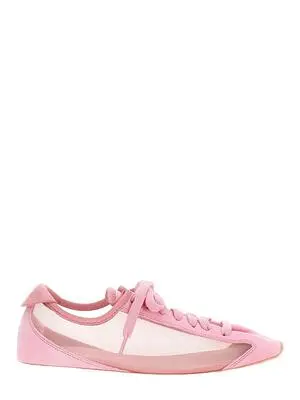 Jacquemus Les Tennis Suede And Mesh Sneakers - Multicolor