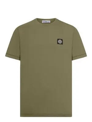 Stone Island Stone Island Men Logo Cotton T-Shirt Multicolor