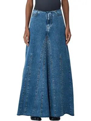 Our Legacy Rebel Denim Maxi Skirt - Blue