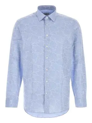 Etro Light Jacquard Shirt - Blue