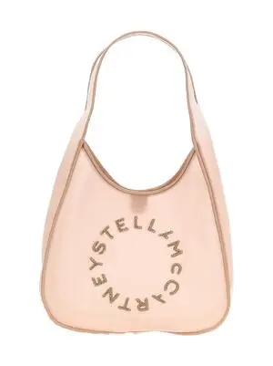 Stella McCartney Logo Mesh Hobo Bag - Multicolor