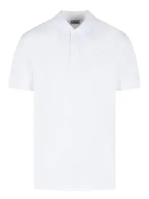 Burberry Eddie' Cotton Polo Shirt - White
