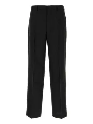 Séfr Polyester Blend Trousers - Black