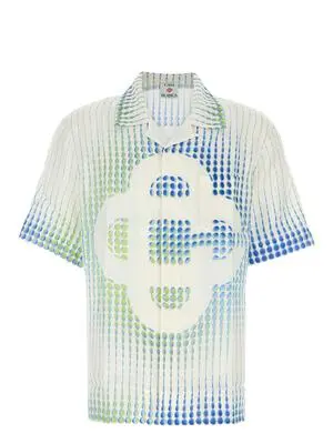 Casablanca Printed Linen Shirt - Multicolor