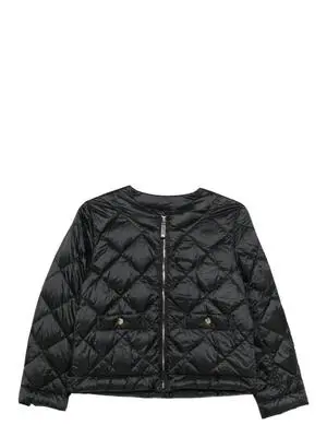Max Mara Padded Quilted Blouson Jacket - Multicolor