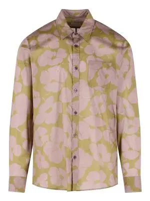 Dries Van Noten Cotton Shirt - Green