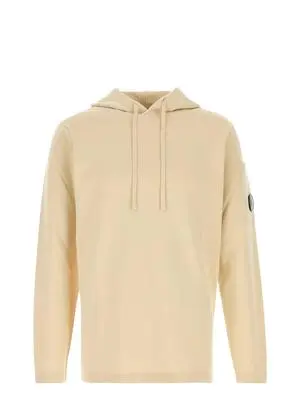 C.P. COMPANY C.P. COMPANY Sand Knit Hooded Sweatshirt Brown