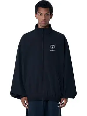 BALENCIAGA X LAMBORGHINI Automobili Zip-up Jacket - Black