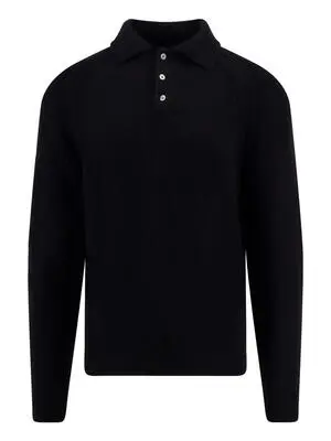 Dior Cashmere Polo Shirt - Multicolor