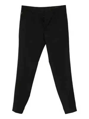 Prada Wool Slim Fit Trousers - Multicolor