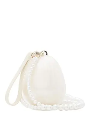 Simone Rocha Pearl Micro Egg Crossbody Bag - Multicolor