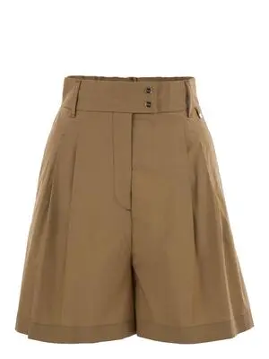 HERNO HERNO Stretch Cotton Bermuda Shorts