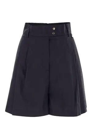 HERNO HERNO Stretch Cotton Bermuda Shorts