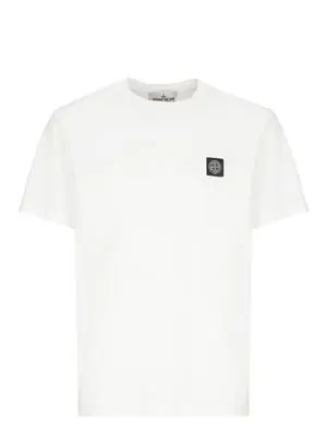 Stone Island Stone Island Men Logo Cotton T-Shirt Multicolor