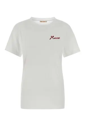 Marni MARNI Cotton T-Shirt White