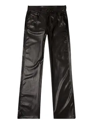 DIESEL® DIESEL Faux Leather Trousers Multicolor