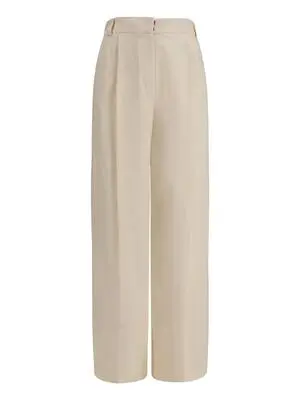 Loro Piana Lodger Pants In Linen And Virgin Wool - Multicolor