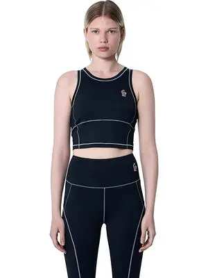 Moncler Logo Motif T-shirt - Black