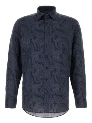 Etro Printed Cotton Shirt - Multicolor