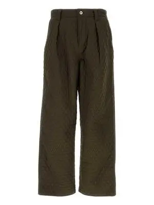 Burberry Quilted Nylon Trousers - Green