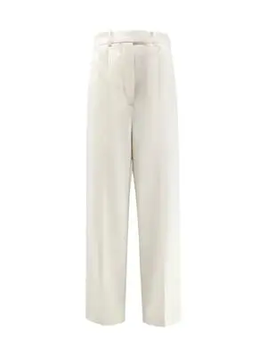 Givenchy Double Pleat Trousers - White