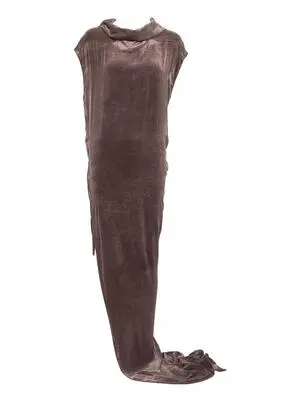Rick Owens RICK OWENS Ribbed Midi Dress Multicolor